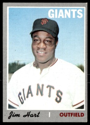 1970 Topps Baseball #176 Jim Hart San Francisco Giants | eBay