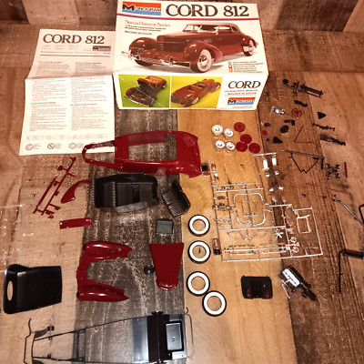 Vintage Monogram 1978 Cord 812 Special Interest Series 2232 Please Read 1/24 | eBay