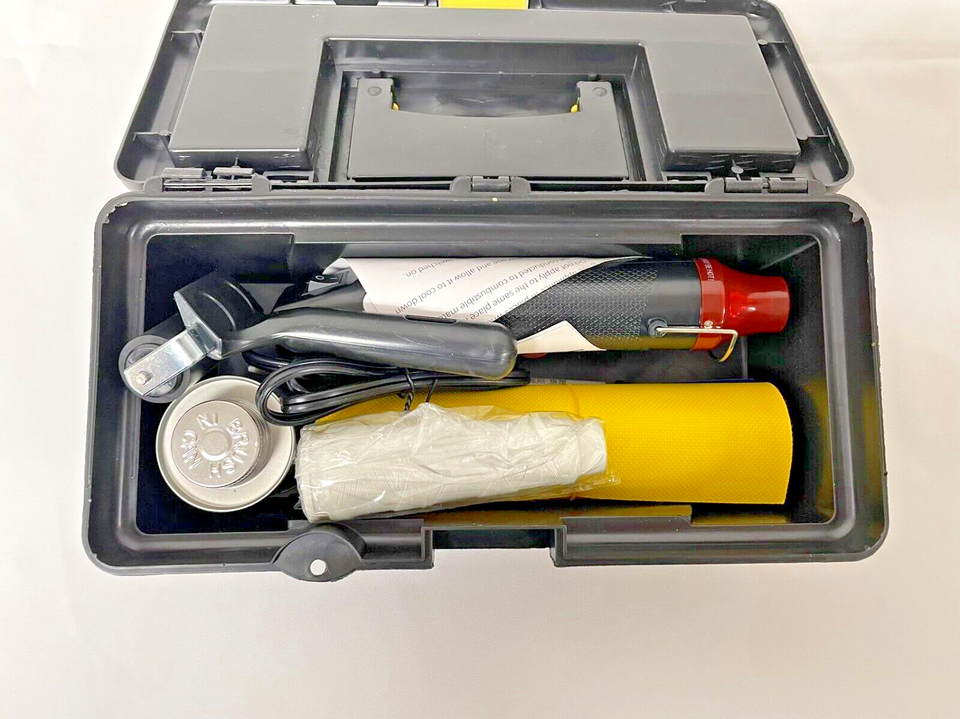 Commercial Inflatable Repair Kit including Heat Gun Glue Vinyl Patches ...