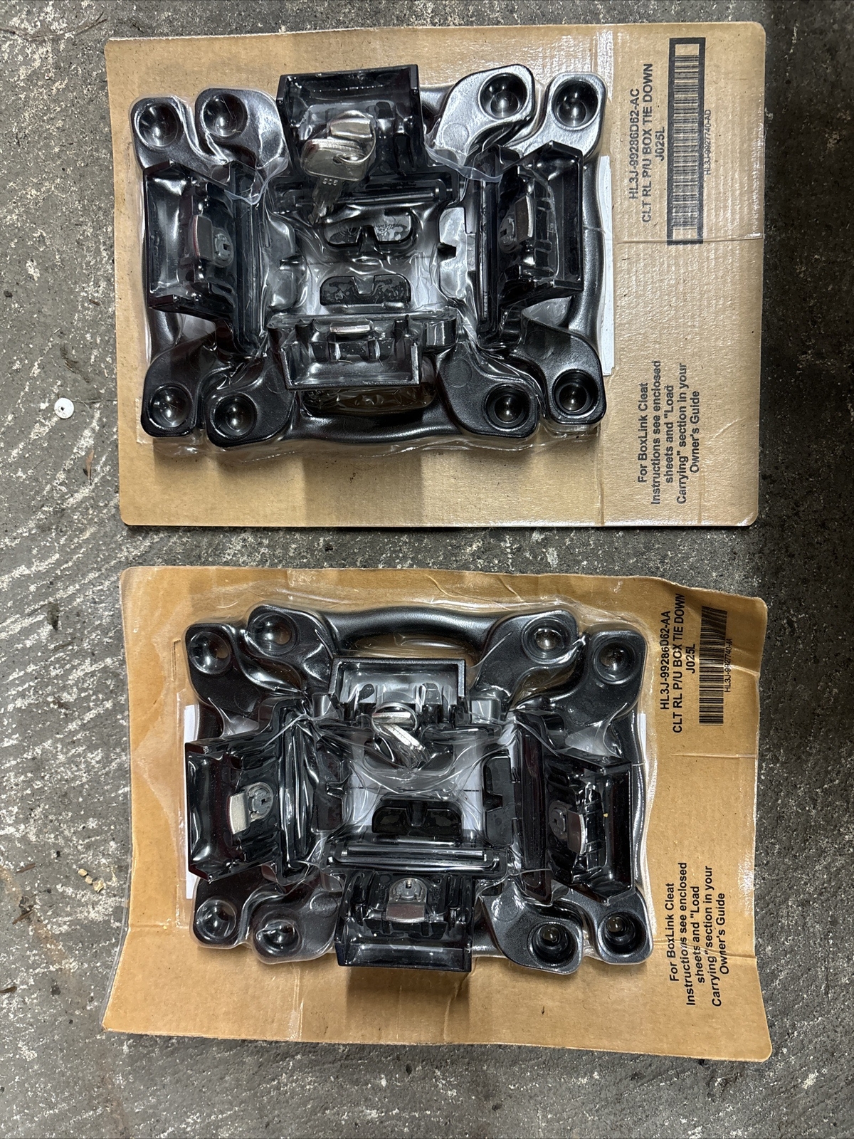 2015-2023 FORD F-150/F250 TRUCK BED ACCESSORY BOXLINK TIE DOWN CLEATS ...