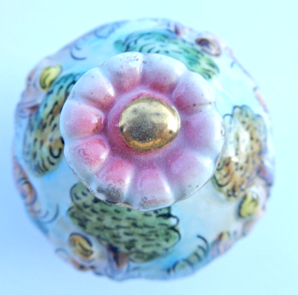 Majestical Vintage Capodimonte Italian marked porcelain Ewer. | eBay