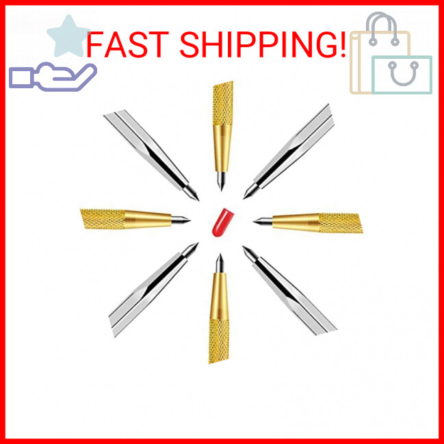 Scriber Marking Tools, 4Pcs Premium Aluminium Tungsten Carbide Tip ...