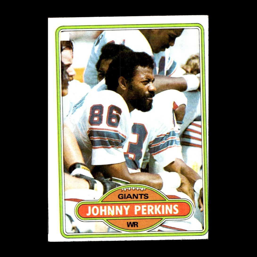 Johnny Perkins 1980 Topps New York Giants #356 Vintage Football! | eBay