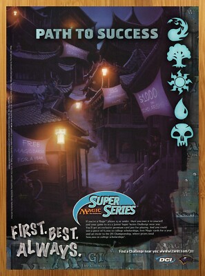 2005 Magic The Gathering Super Series Print Ad/Poster MTG CCG TCG Card ...