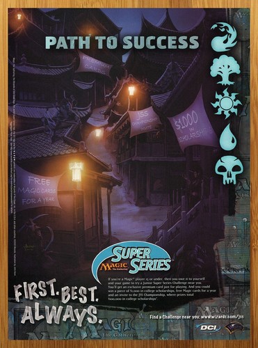 2005 Magic The Gathering Super Series Print Ad/Poster MTG CCG TCG Card ...