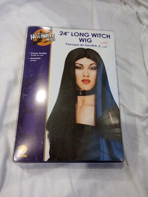 RUBIE'S HALLOWEEN WIGS 24" LONG WITCH WIG COSPLAY COSTUME | eBay