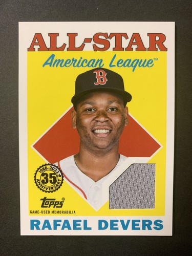 Rafael Devers 2023 Topps Series 2 1988 All-Star Design Relic Card ...
