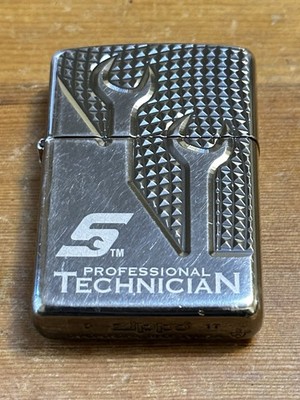 2017 ZIPPO Lighter SNAP ON TOOLS PROFESSIONAL Armor Black Ice Chrome ...