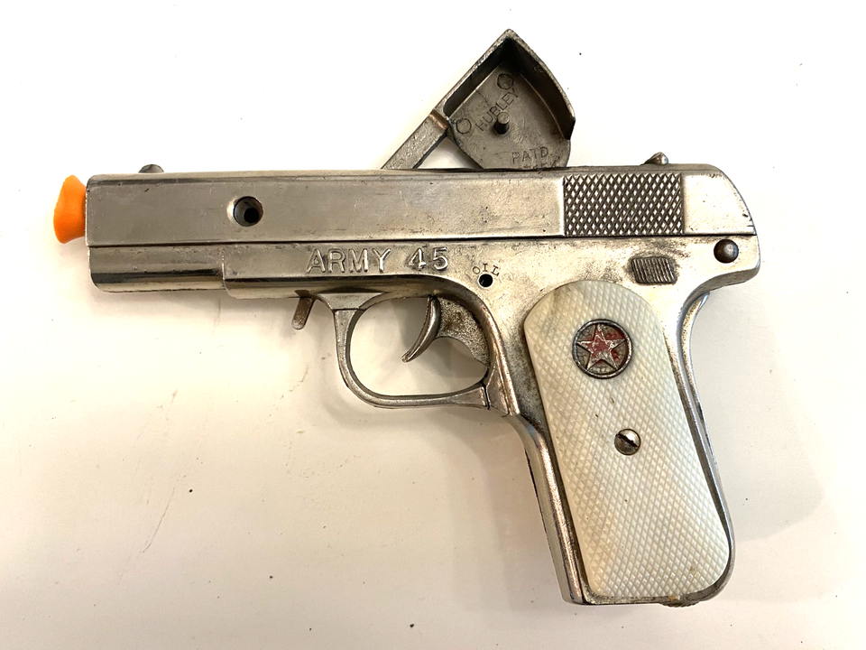 VINTAGE HUBLEY ARMY 45 DIE CAST CAP GUN | eBay
