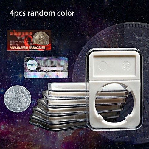 Replacement Collection box 4pcs 39mm Professional Coin Collection Slab ...