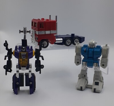 Transformers Lot Of 3 Optimus Prime G1-T4(4), Twin Twist, Bombshell | eBay
