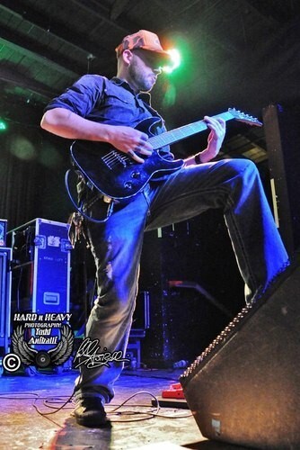 CHARVEL DESOLATION DX-1 ST GUITAR - MATT WICKLUND of GOD FORBID - STAGE ...