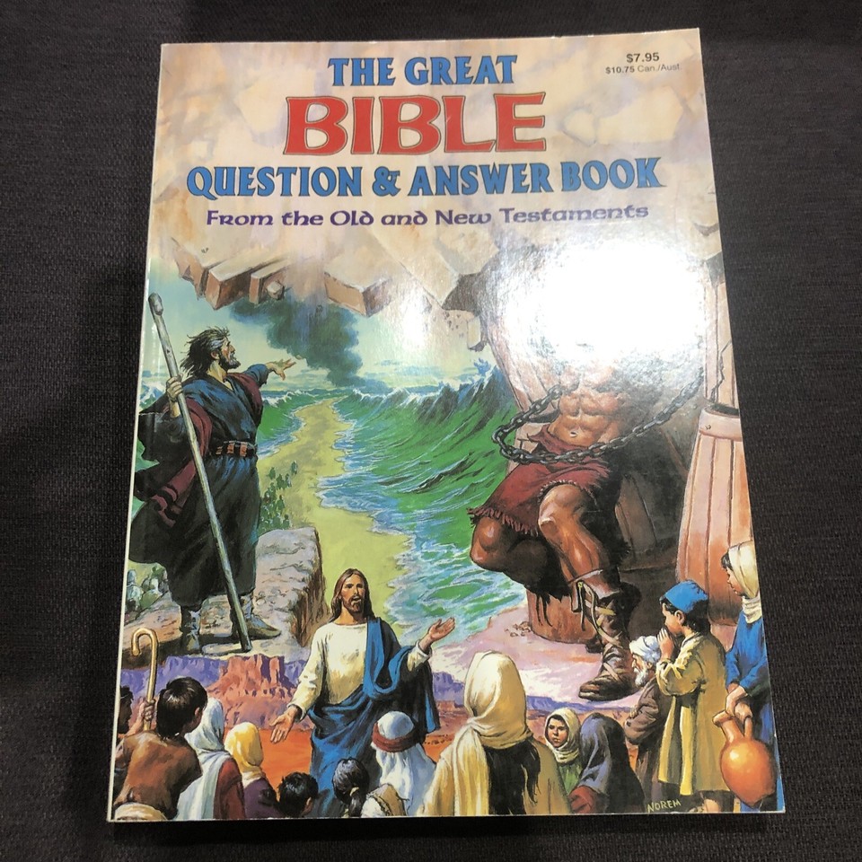 The Great Bible Question Answer Book From the Old and New Testament | eBay