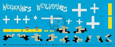 Peddinghaus 1/72 Ukrainian Tank & Vehicle Markings 2023 Russian ...