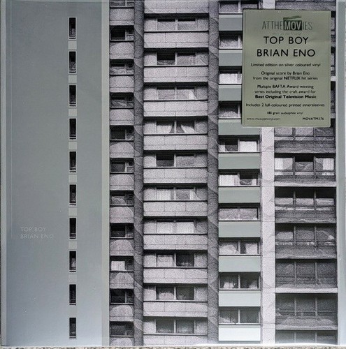 BRIAN ENO TOP BOY OST 2LP SILVER VINYL WEBSTORE EXCLUSIVE 500 ONLY NEW ...