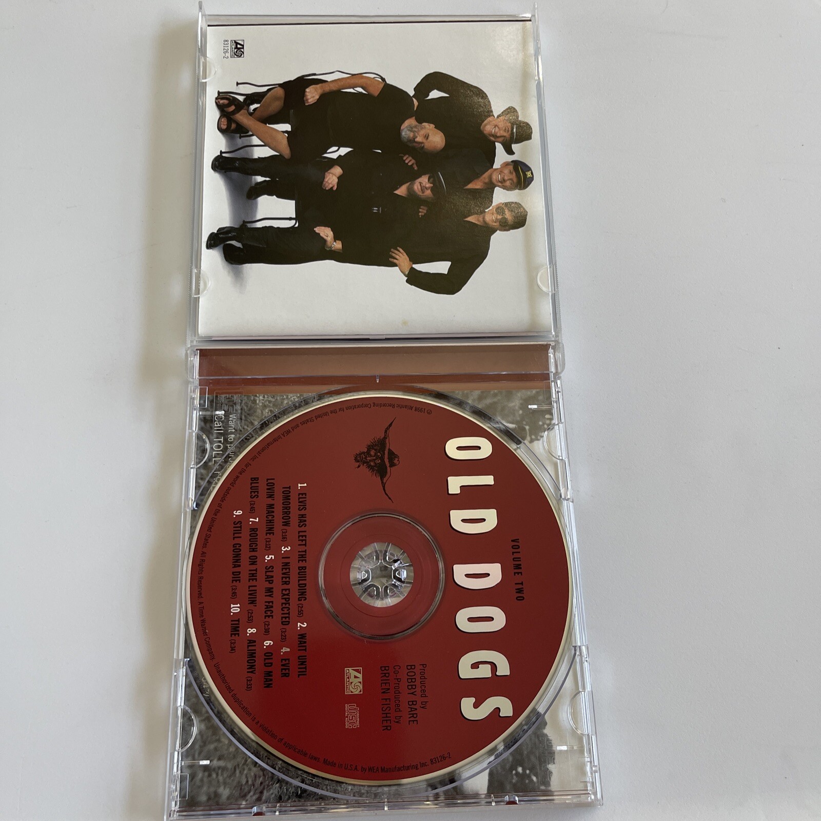 Old Dogs CD Volume 2 Two Waylon Jennings Jerry Reed Mel Tillis for sale ...