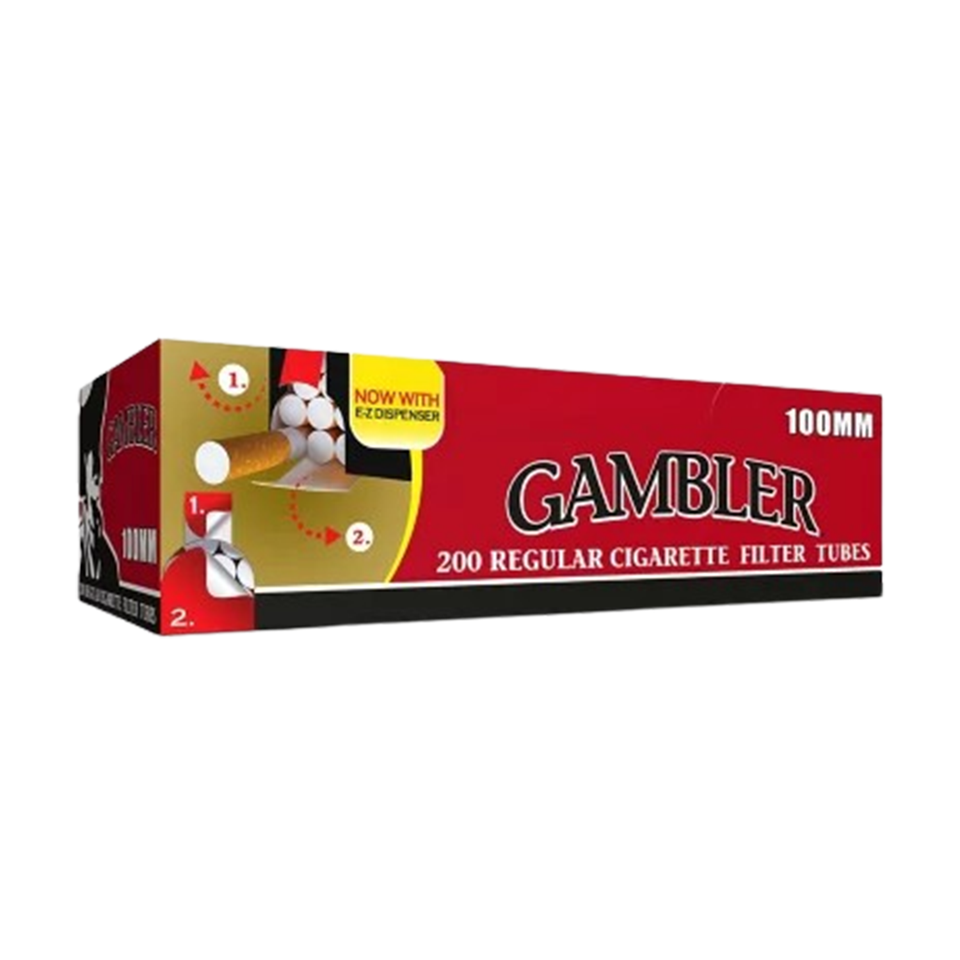 Gambler Red 100s Cigarette 200ct Tubes - 5 Boxes | eBay