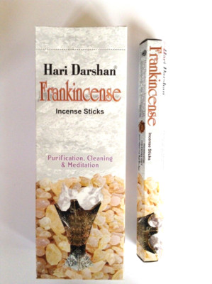 Wholesale Hari Darshan Ethical Incense 120 Stick Box Frankincense ...