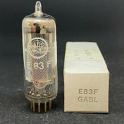E83F GOLDPIN GABL ELECTRON VACUUM TUBE VALVE VALVO | eBay