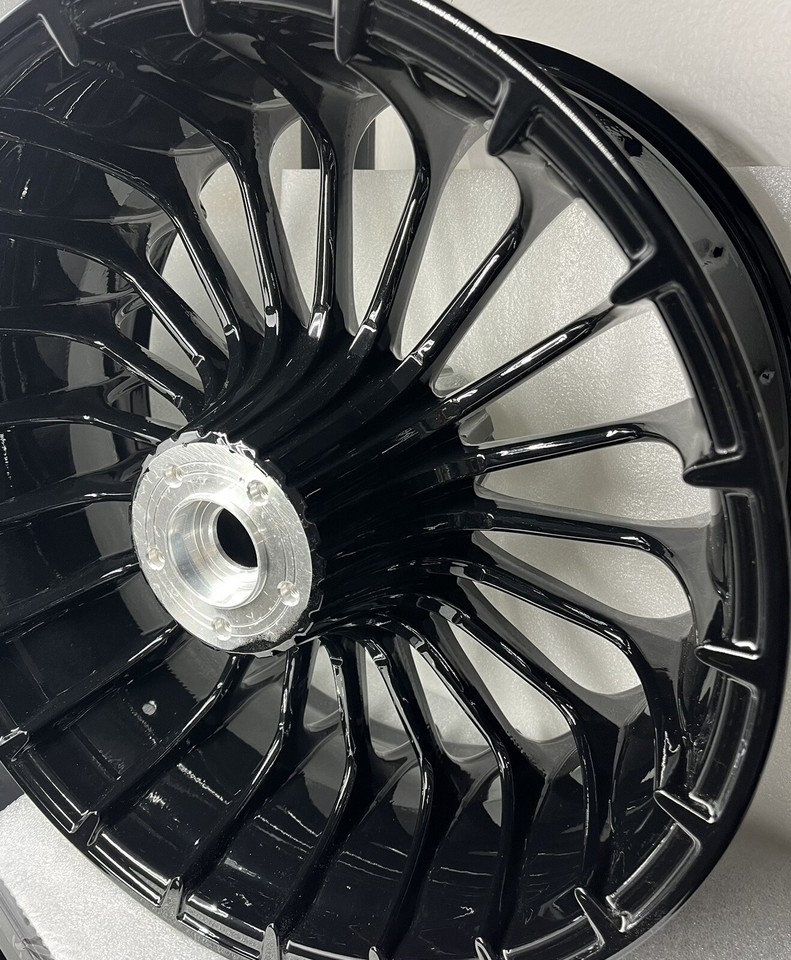 Harley CVO Turbine FXSB 2013 -24 Breakout Softail BLACK Wheel REAR ...