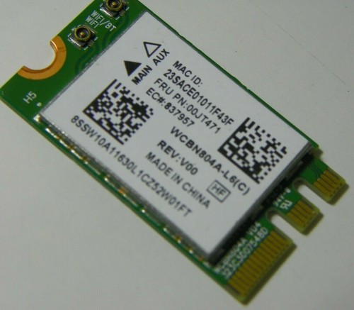 OEM Lenovo 00jt471 Qualcomm Atheros Qcnfa34ac A/b/g/n/ac BT NGFF ...