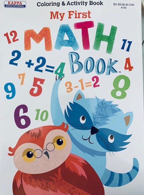 Kappa My First Math Book Coloring and Activity | eBay