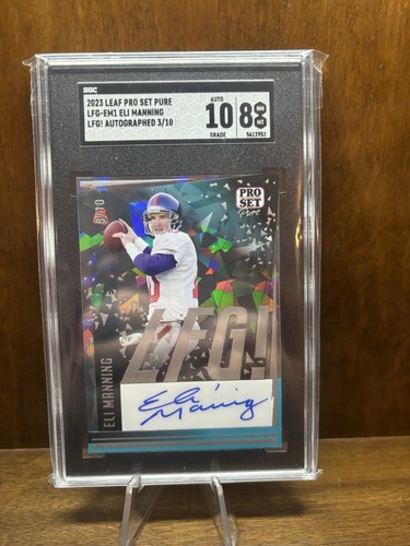 Eli Manning Auto Pro Set /10 🔥 | eBay