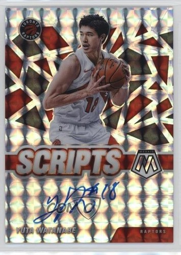 2020-21 Panini Mosaic Scripts Yuta Watanabe #SC-YUT Auto | eBay