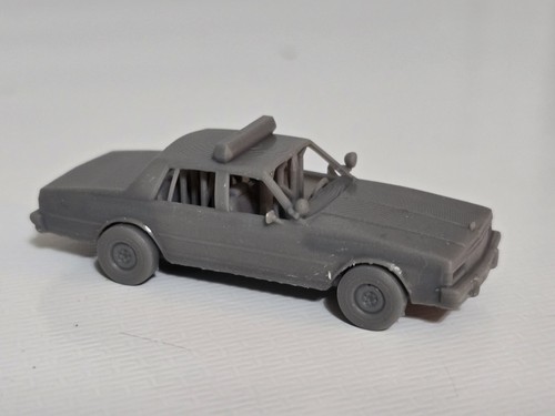 Ho Scale 1978 Chevrolet Caprice Police Car Undecorated Kit 3d Printed ...