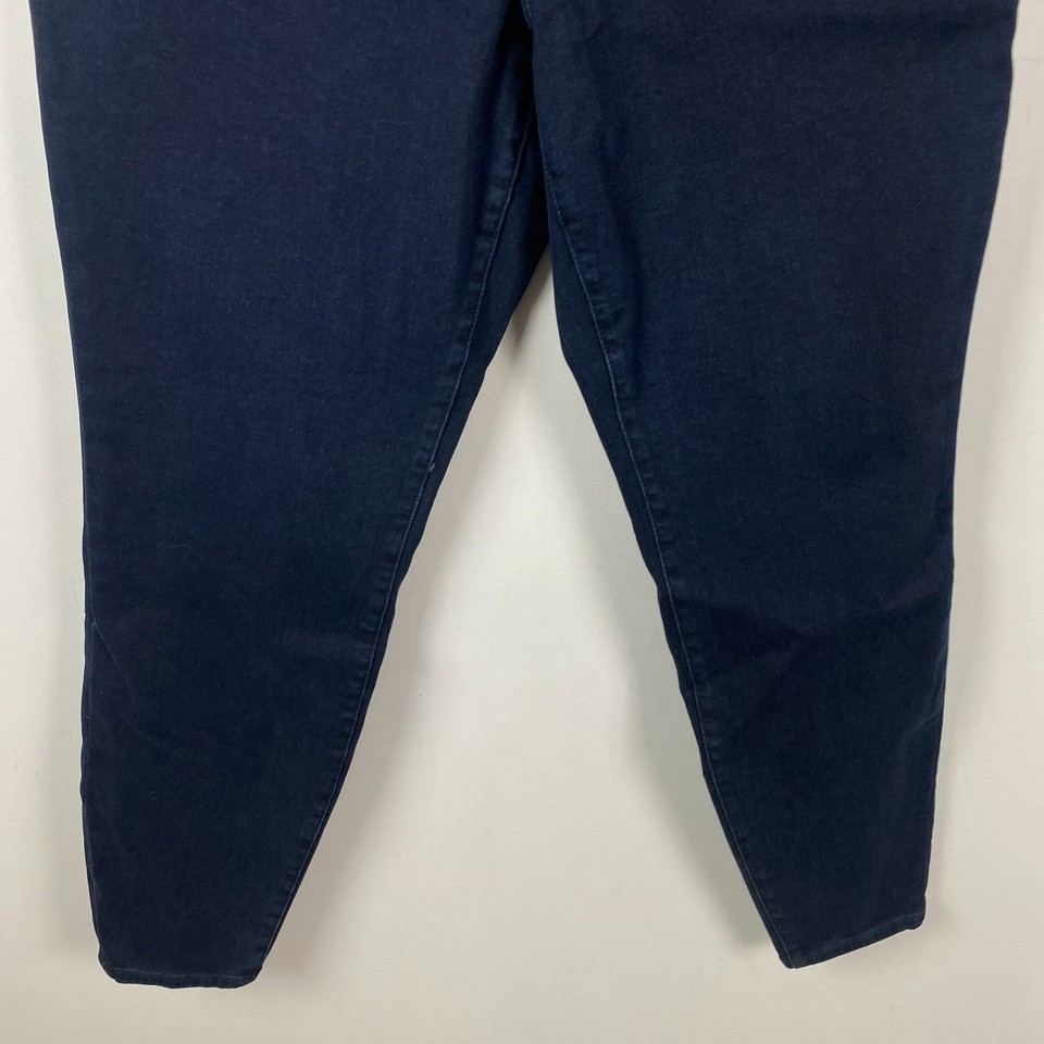 Good American Always Fits Good Legs Skinny Jeans Dark Blue Size 14-18 ...