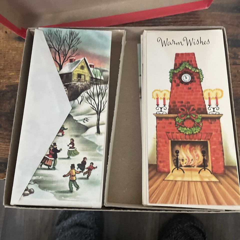 Christmas Card Lot Vtg 400+ cards 60s 70s 80s UnUsed 10 Lbs Hallmark ...
