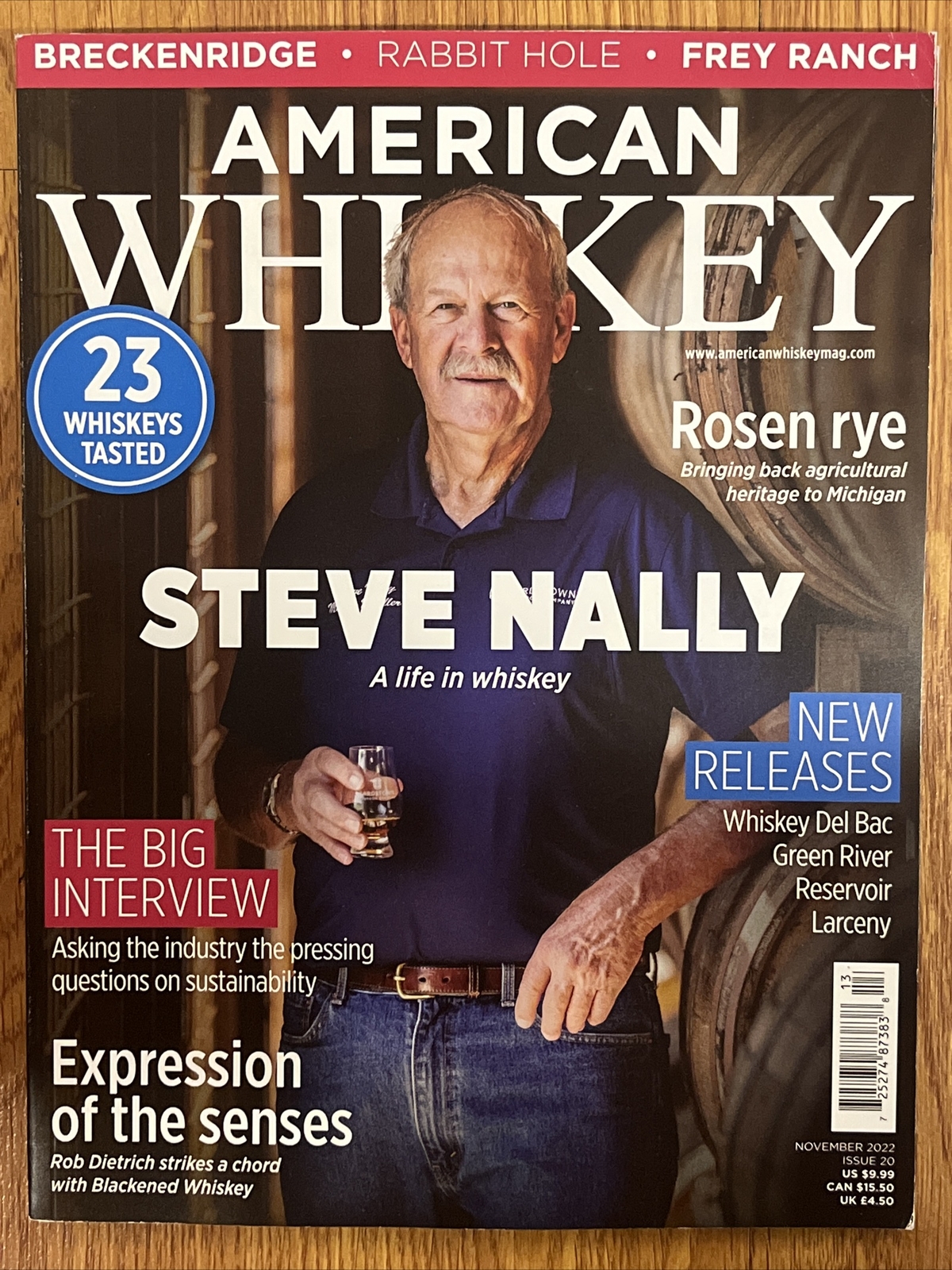 AMERICAN WHISKEY Magazine November 2022 Steve Nally Issue 20 | eBay