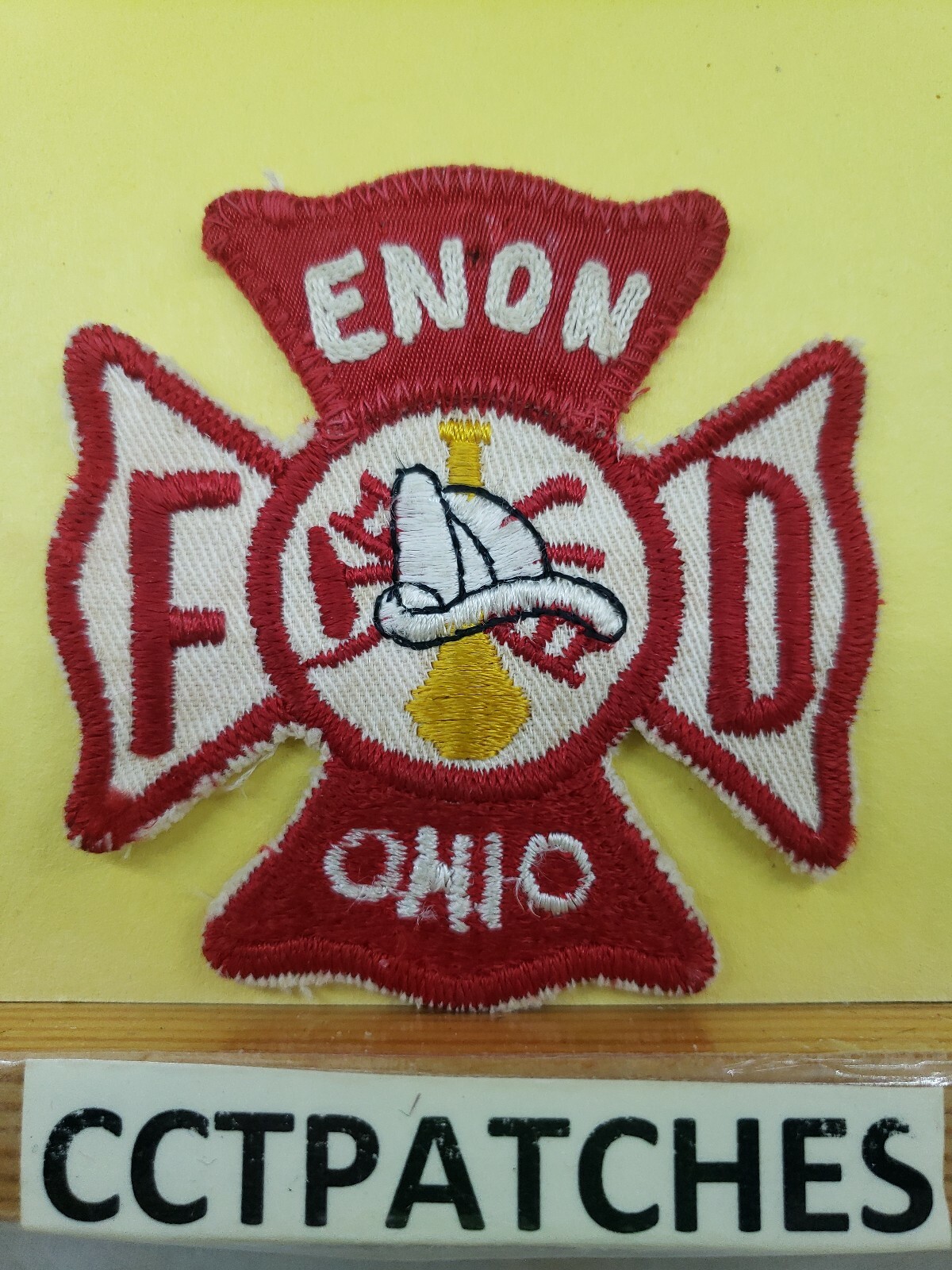 VINTAGE ENON, OHIO FIRE DEPARTMENT PATCH OH | eBay