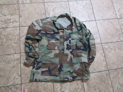 USGI ISSUE MILITARY BDU TOP JACKET OLD STYLE BATTLE DRESS UNIFORM EXTRA ...