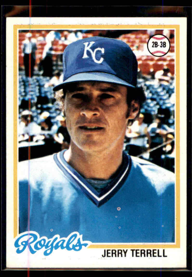 1978 Topps Jerry Terrell #525 Kansas City Royals | eBay