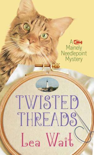 Twisted Threads : A Mainely Needlepoint Mystery by Lea Wait (2015, Library Binding) for sale ...