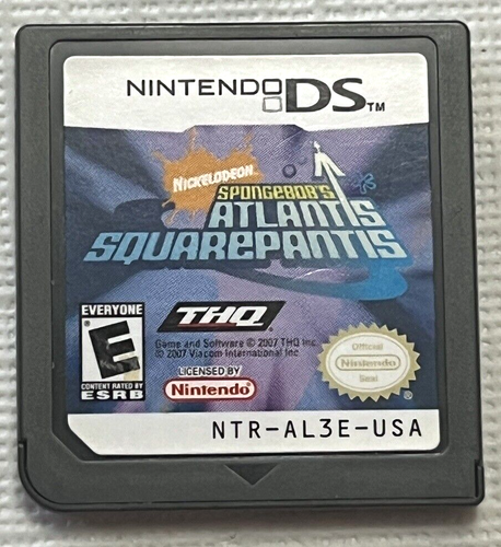 Spongebob's Atlantis Squarepantis - Nintendo DS - Cartridge Only ...