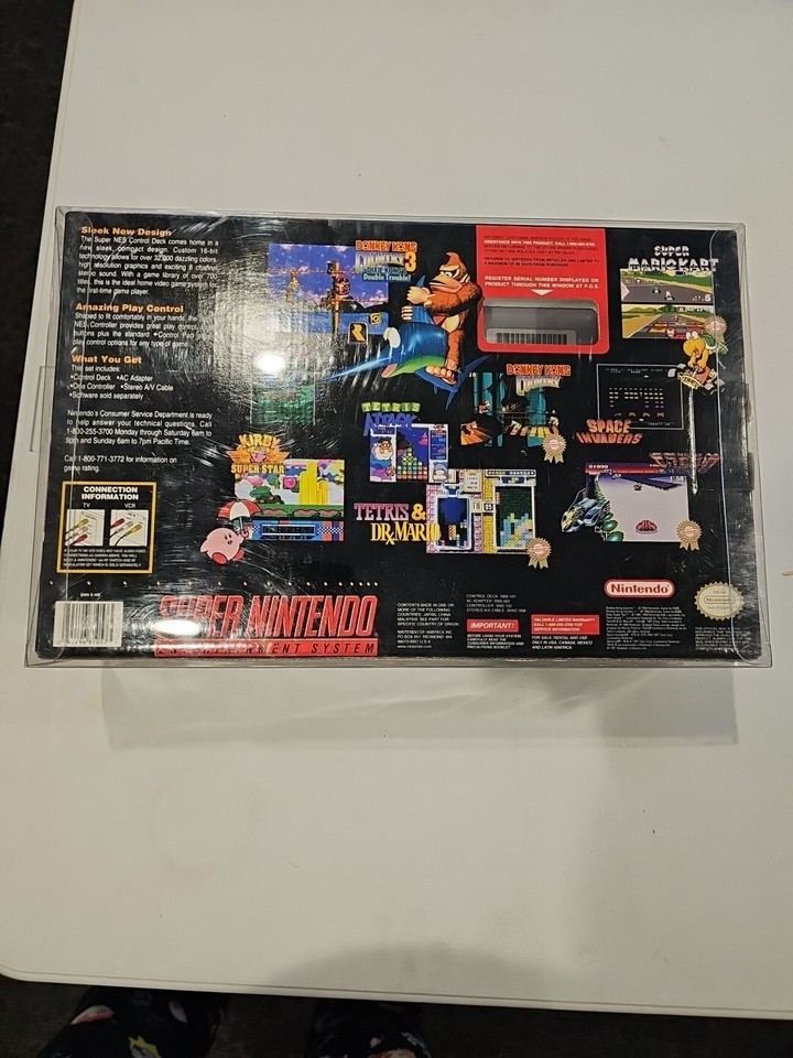 Super Nintendo Snes Jr Mini Console. New In Box Never Played/ Used | eBay