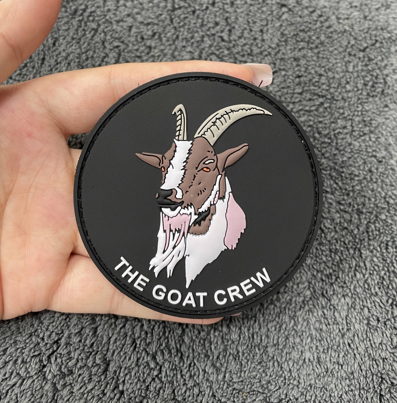 Sale!!!The GOAT CREW Patch Military Tactical PATCH PVC Pack of 5 | eBay