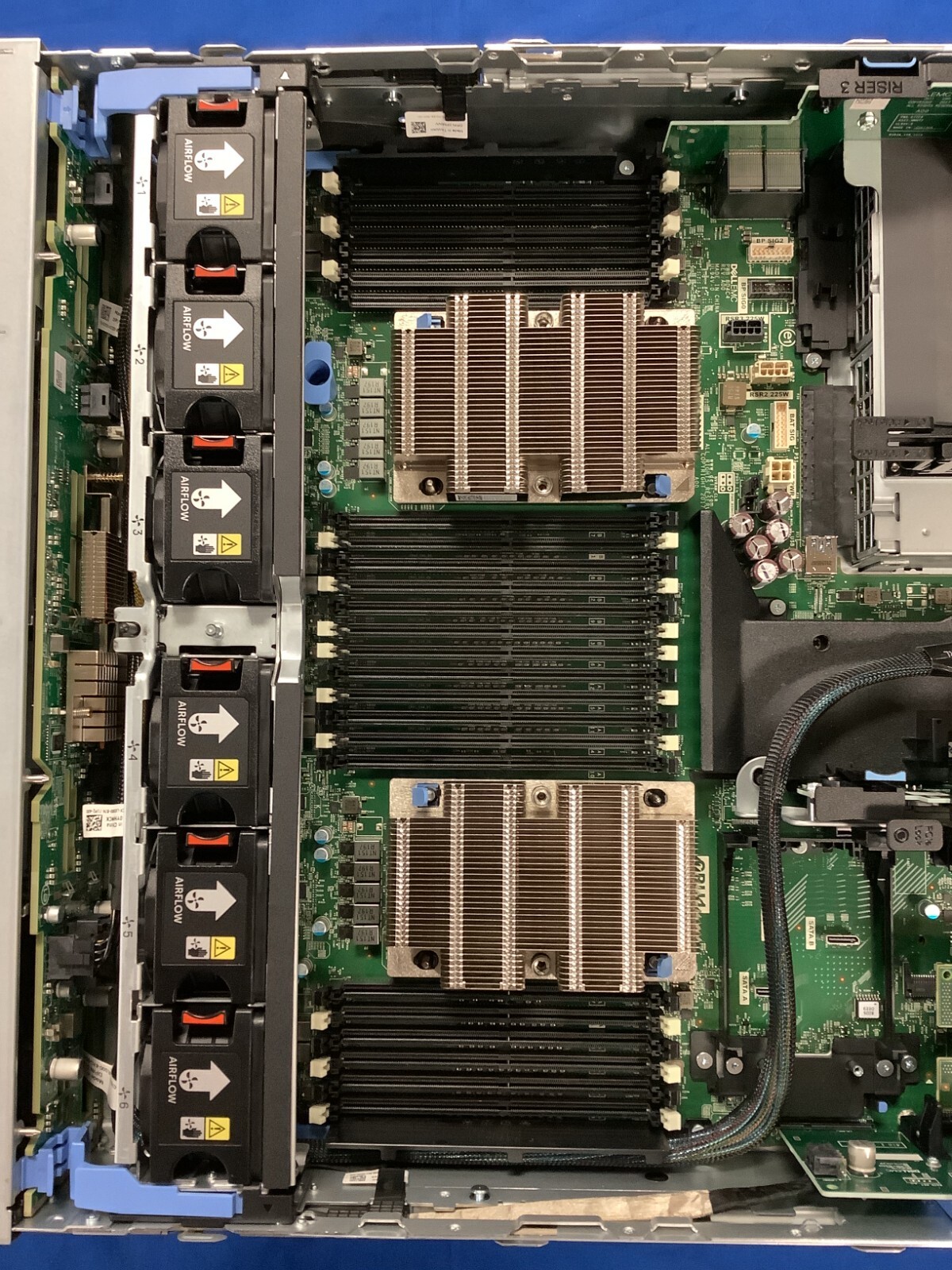 Dell PowerEdge G14 XC740XD 0WGD1 750w PSU 1x0919J9 Fans Cable M.2 ...