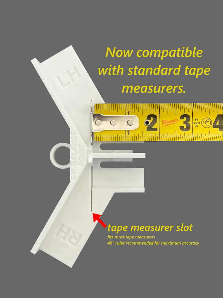 Golf Club Ruler - Fitting Tool - Length Measure - Swing Weight - Works ...