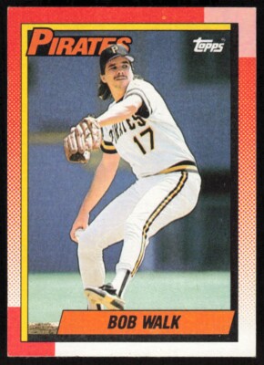 1990 Topps #754 Bob Walk Pittsburgh Pirates | eBay