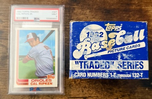 1982 Topps Traded Complete Set Psa 9 Ripken Dead Centered Rare Tough | eBay