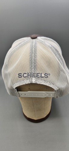 Scheels Missoula Montana Baseball Cap Hat SnapBack Adj Gray White Mesh ...