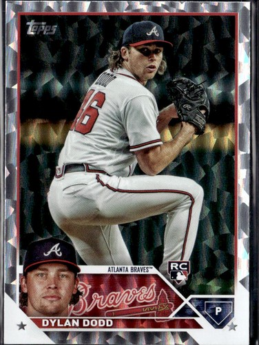 2023 Topps Update Dylan Dodd #US51 Silver Pattern Foilboard | eBay