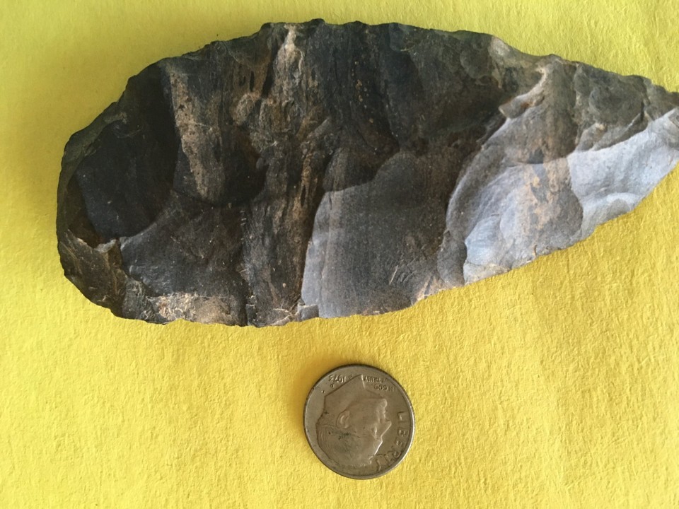 NATIVE AMERICAN LANCEOLATE ARROWHEAD SPEAR POINT KNIFE NE ARKANSAS ...