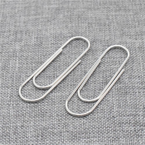 6pcs of 925 Sterling Silver Paper Clips w/ Rhodium Plated for Journal ...