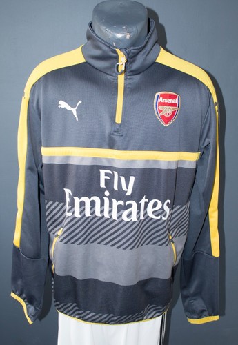 Arsenal Jacket 2016/2017 Football Training Puma Mens Track Top 1/4 Zip ...