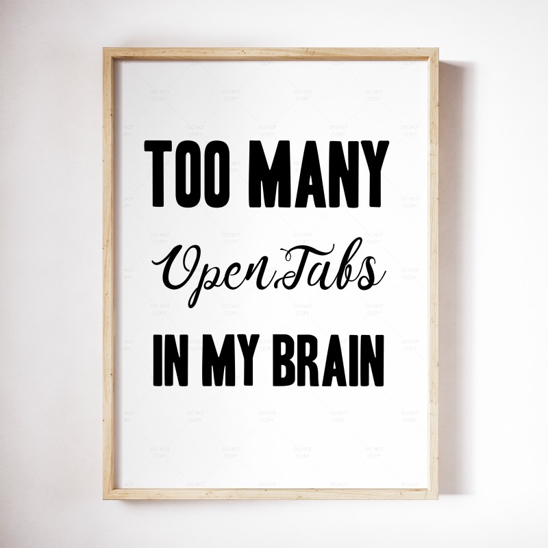 Motivational Prints Funny Quote Poster Modern Inspirational Minimalist ...