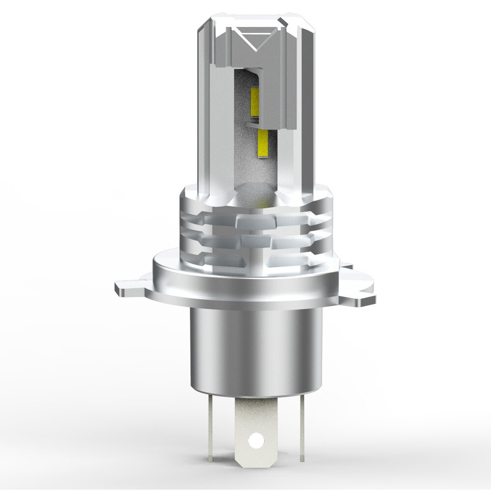 H4 9003 LED Motorcycle Headlight Bulb High Low Beam 6000LM White High ...